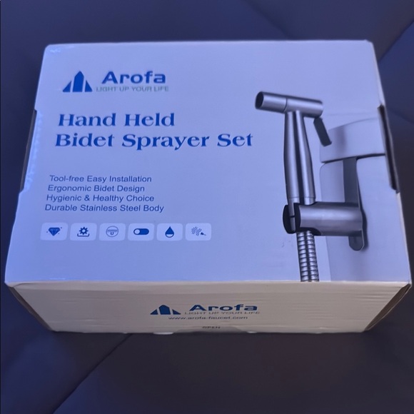 arofa | Bath | Arofa Hand Held Bidet Sprayer Set Brand New Sealed Box ...